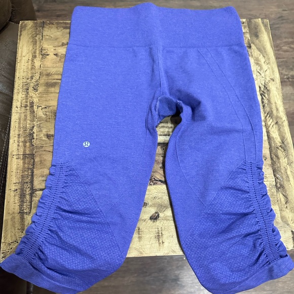 lululemon athletica | Pants & Jumpsuits | Lululemon Purple Seamless In ...